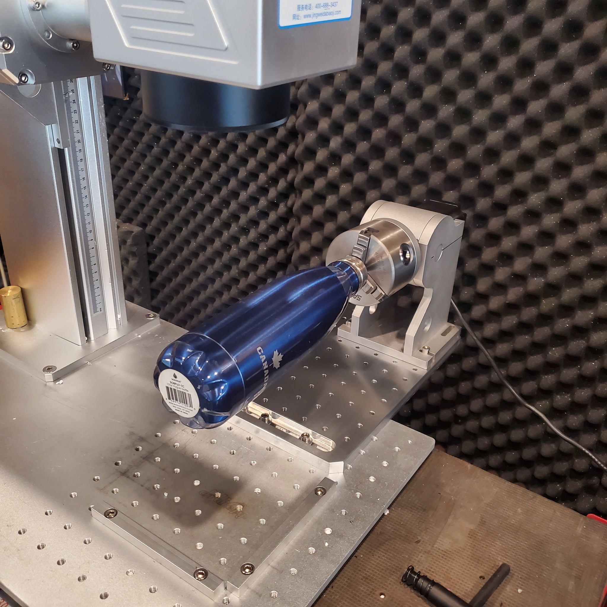 Fiber Laser Fixture Plate / Rotary Mount Plate – Concepts2Creations